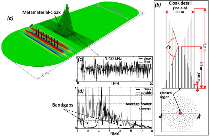 Directional cloaking of flexural waves in a plate with a locally ...