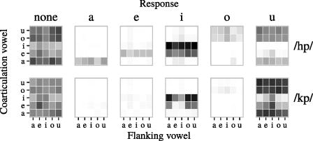 Which epenthetic vowel? Phonetic categories versus acoustic detail in ...