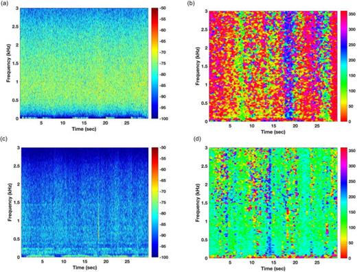 Displaying bioacoustic directional information from sonobuoys using ...