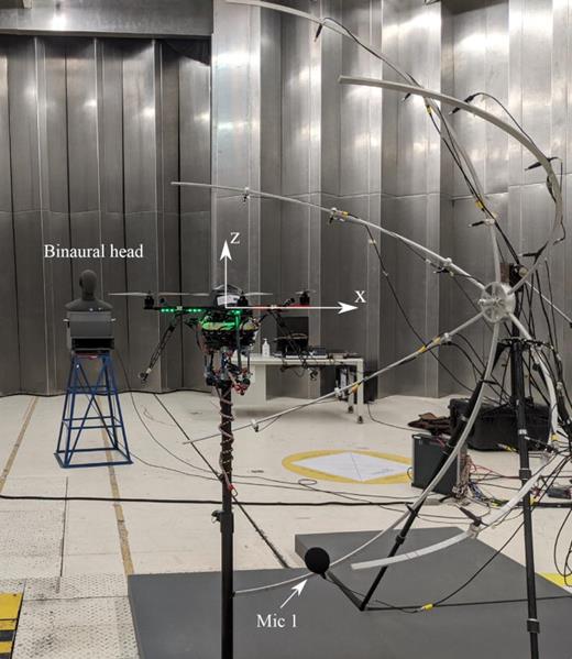 Drone noise directivity and psychoacoustic evaluation using a ...