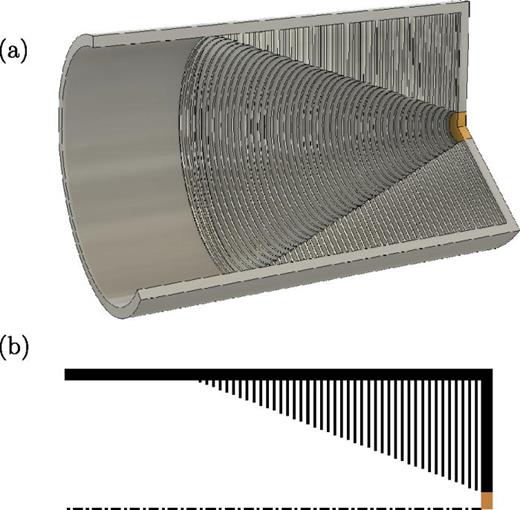 Topology optimization of a waveguide acoustic black hole for enhanced ...
