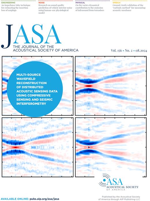 The Journal of the Acoustical Society of America | AIP Publishing