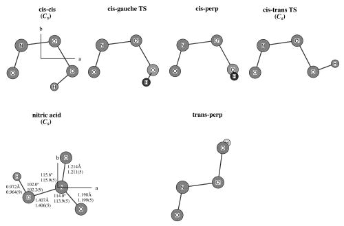 Internal rotation in peroxynitrous acid (ONOOH) | The Journal of ...