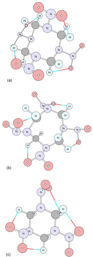 Decomposition of nitramine energetic materials in excited electronic ...