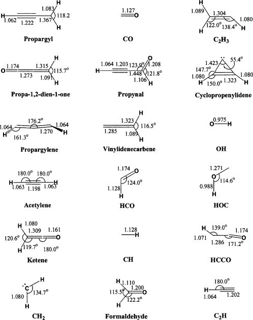 Ab initio investigations of the radical-radical reaction of O(P3)+C3H3 ...