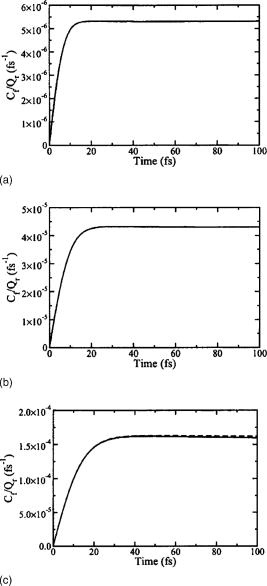 Calculation of reactive flux correlation functions for systems in a ...