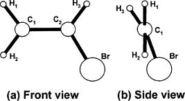 Photodissociation yield spectroscopy of vinyl bromide cation generated ...