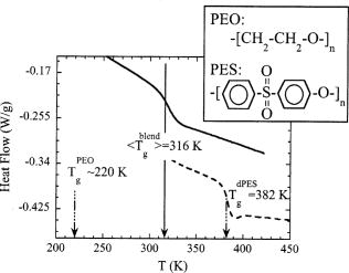 Neutron scattering investigation of a diluted blend of poly(ethylene ...
