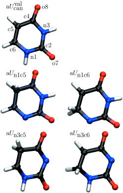 Photoelectron spectrum of valence anions of uracil and first-principles ...