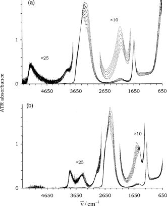 Isotope effects in liquid water by infrared spectroscopy. II. Factor ...