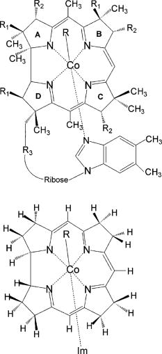 Time-dependent density functional theory study of cobalt corrinoids ...