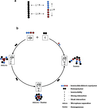 Microphase separation through competitive hydrogen bonding in self ...