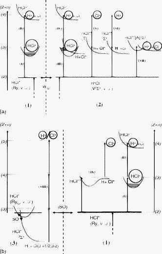 Two-dimensional (2+n) resonance enhanced multiphoton ionization of HCl ...
