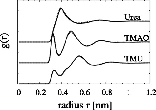 The hydrogen bond network structure within the hydration shell around ...