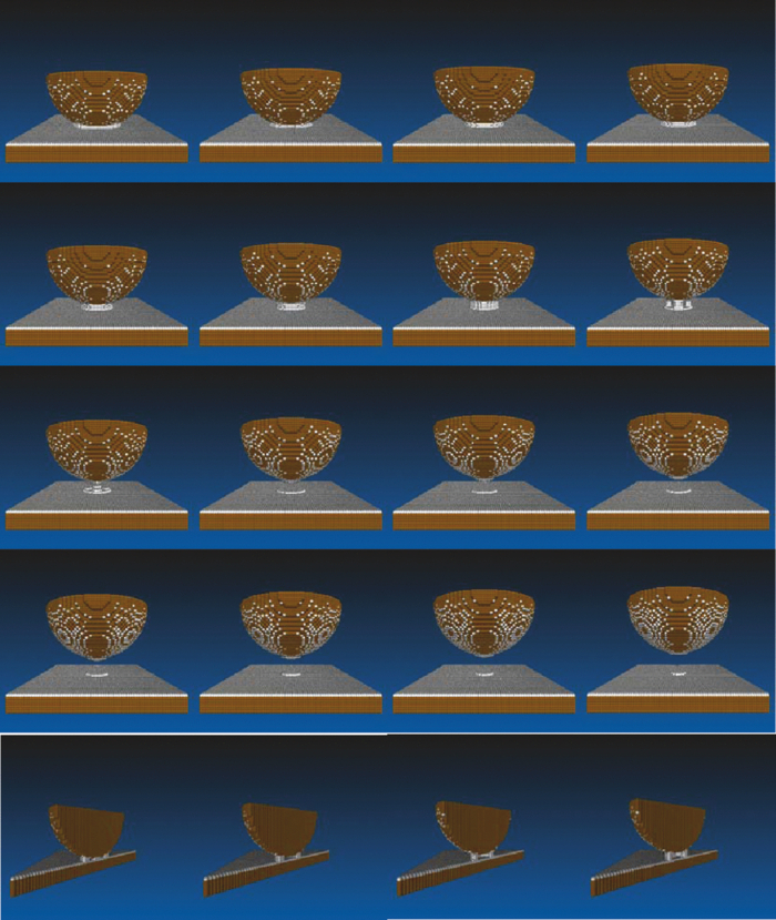 Rupture kinetics of liquid bridges during a pulling process: A kinetic ...