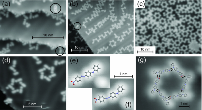 The frontier orbitals of a push-pull azobenzene adsorbed on a metal ...