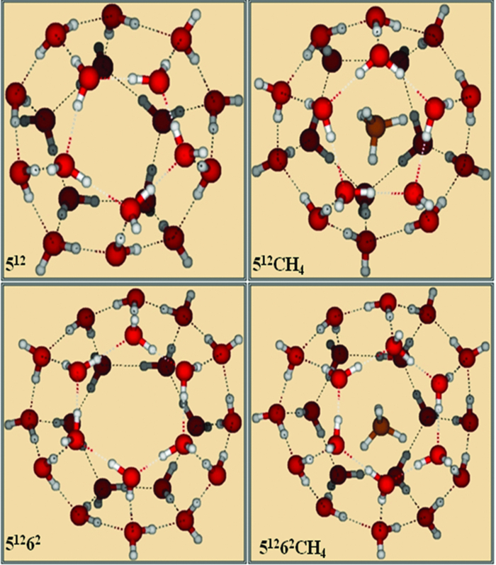 Raman spectra of vibrational and librational modes in methane clathrate ...
