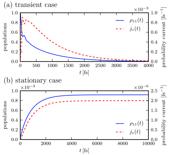 Excitation energy transfer efficiency: Equivalence of transient and ...