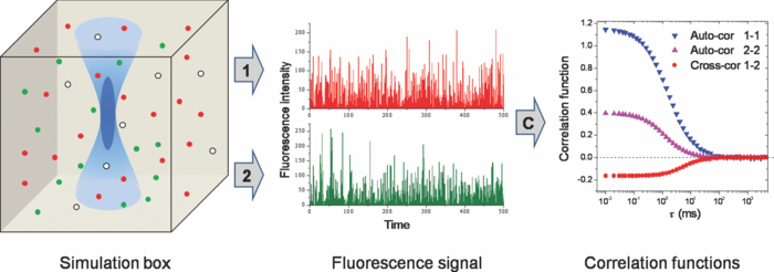 Fluorescence correlation spectroscopy of repulsive systems: Theory ...