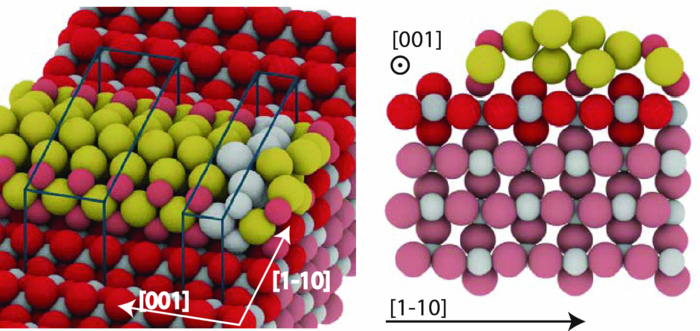 Interfacial oxygen under TiO2 supported Au clusters revealed by a ...
