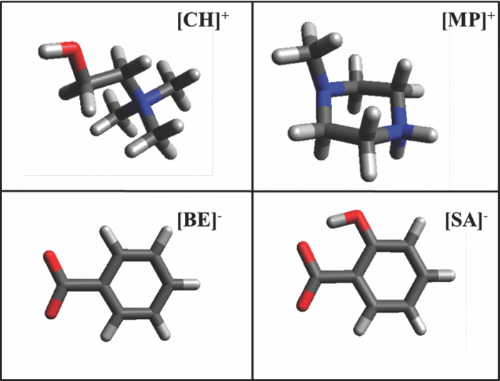 Insights on cholinium- and piperazinium-based ionic liquids under ...