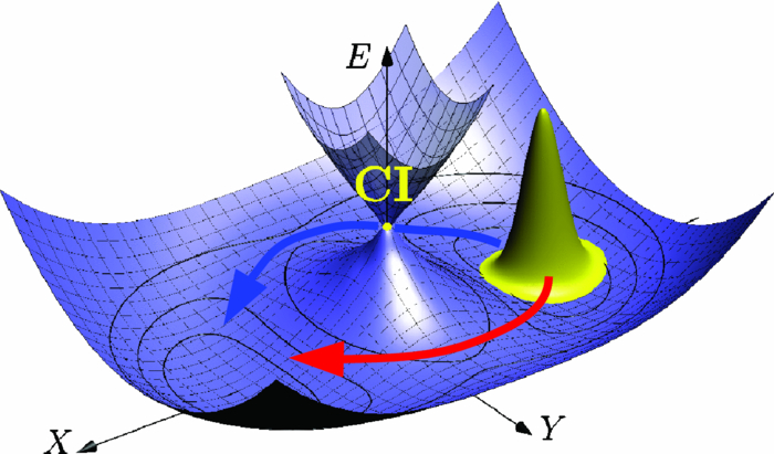 Geometric phase effects in low-energy dynamics near conical intersections: A study of the ...