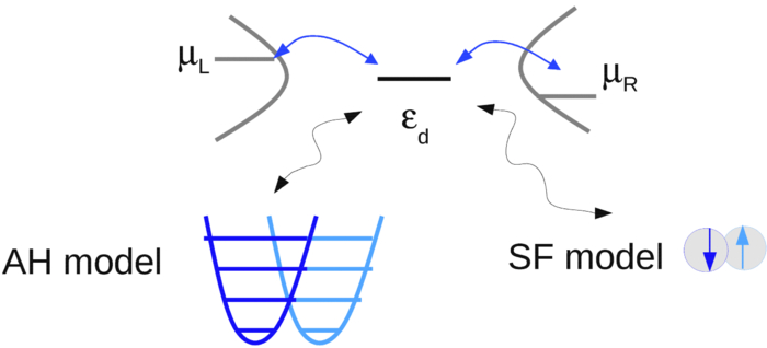 Electron transport in nanoscale junctions with local anharmonic modes ...
