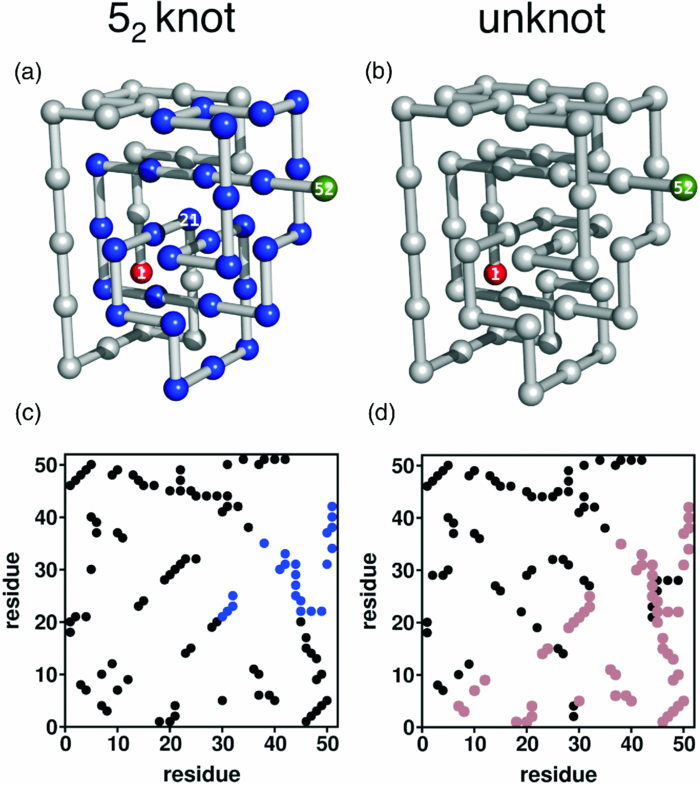 Effects of knot type in the folding of topologically complex lattice ...