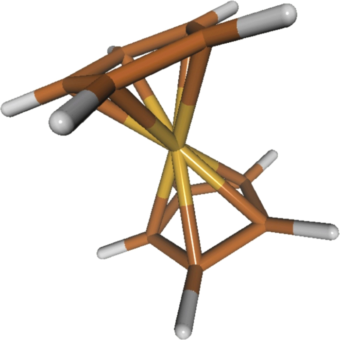Molecular ring rotation in solid ferrocene revisited | The Journal of ...