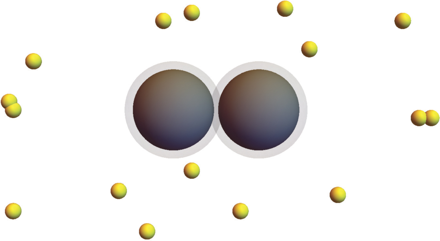 Bridging and depletion mechanisms in colloid-colloid effective ...
