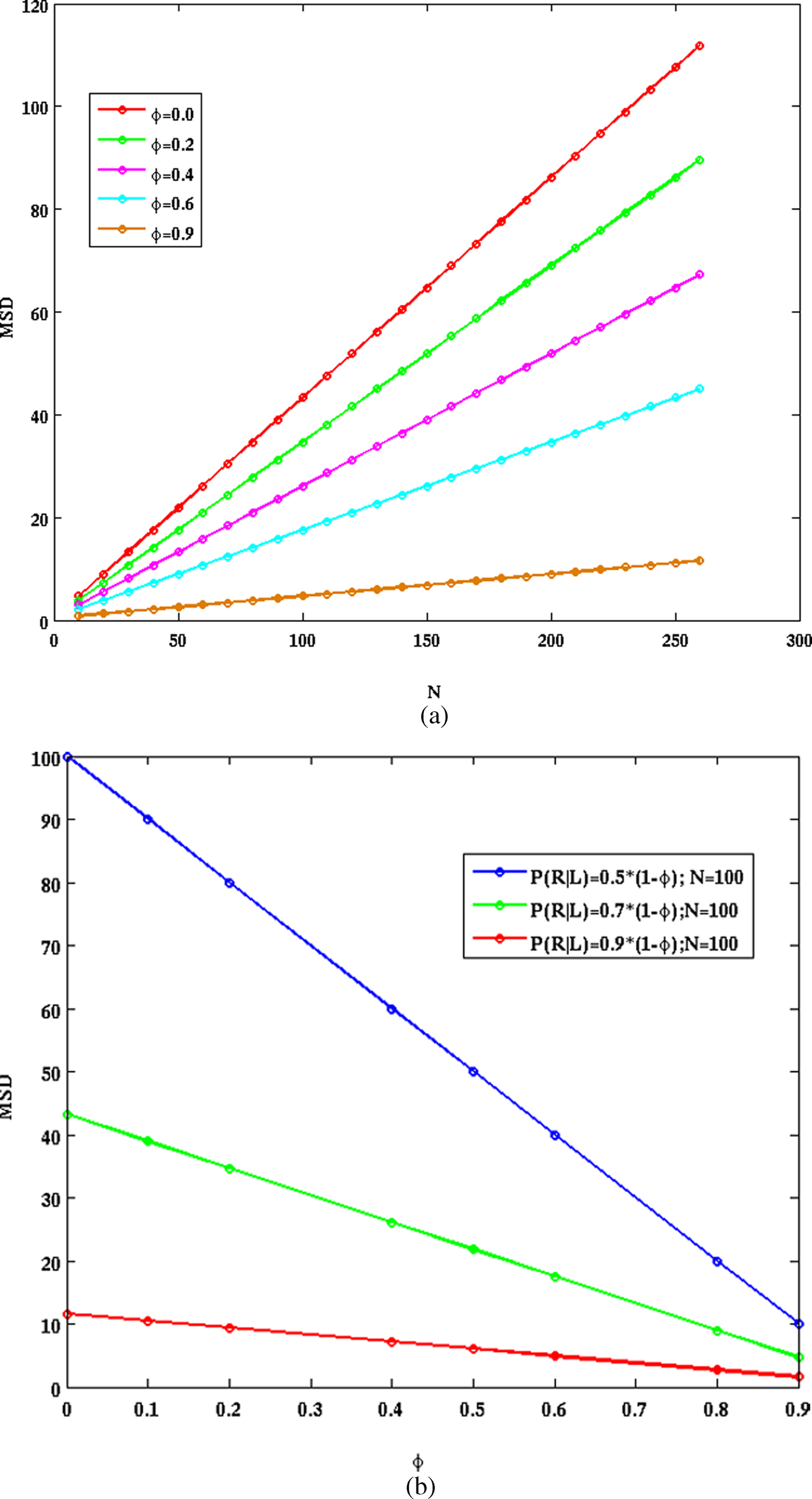 An analytical correlated random walk model and its application to ...