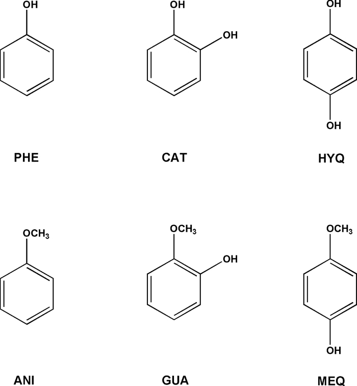 Intramolecular structure and dynamics of mequinol and guaiacol in the ...