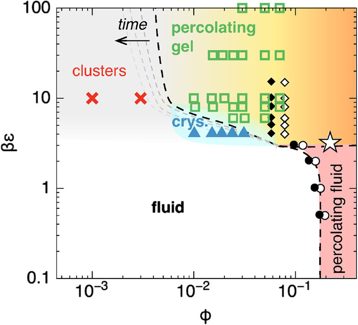 Local structure of percolating gels at very low volume fractions | The ...
