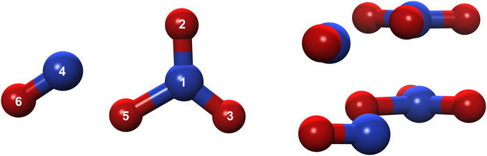 The gas-phase structure of the asymmetric, trans-dinitrogen tetroxide ...