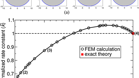 Theory of curvature-dependent kinetics of diffusion-limited reactions ...