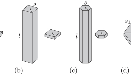 Connectedness percolation of hard convex polygonal rods and platelets ...