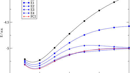 Toward a wavefunction-based treatment of strong electron correlation in ...