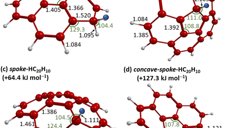Infrared spectrum of hydrogenated corannulene rim-HC20H10 isolated in ...