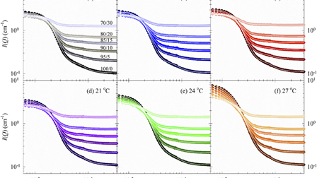 Determining population densities in bimodal micellar solutions using ...