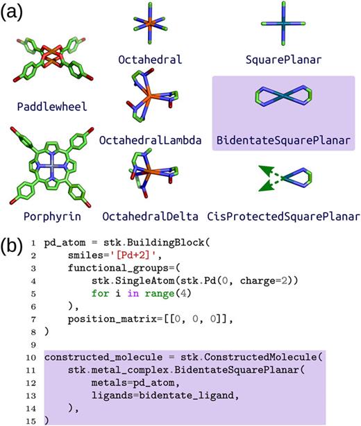 stk: An extendable Python framework for automated molecular and supramolecular structure ...