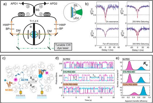 Progress and perspectives in single-molecule optical spectroscopy | The ...