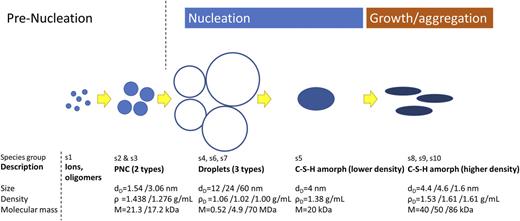 The nucleation of C–S–H via prenucleation clusters | The Journal of ...