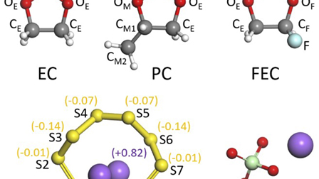 Polysulfide cluster formation, surface reaction, and role of ...
