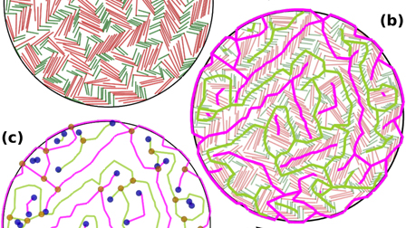 Network topology of interlocked chiral particles | The Journal of ...