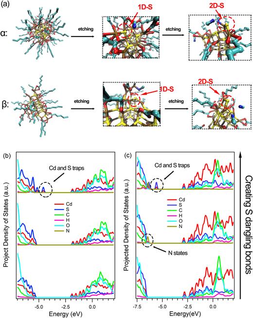 Ligand and solvent effects on the absorption spectra of CdS magic-sized ...