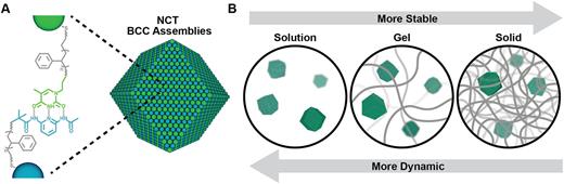 Improving nanoparticle superlattice stability with deformable polymer ...