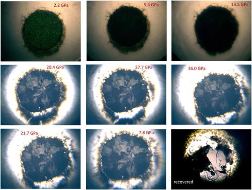 High pressure decomposition of a sandwich compound | The Journal of ...