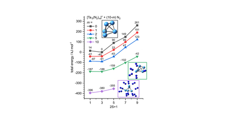 Cryo-IR spectroscopy and cryo-kinetics of cluster N2 adsorbate ...
