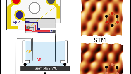 Electrochemical AFM/STM with a qPlus sensor: A versatile tool to study ...