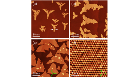 Epitaxial growth of Si thin films with hexagonal close-packed ...